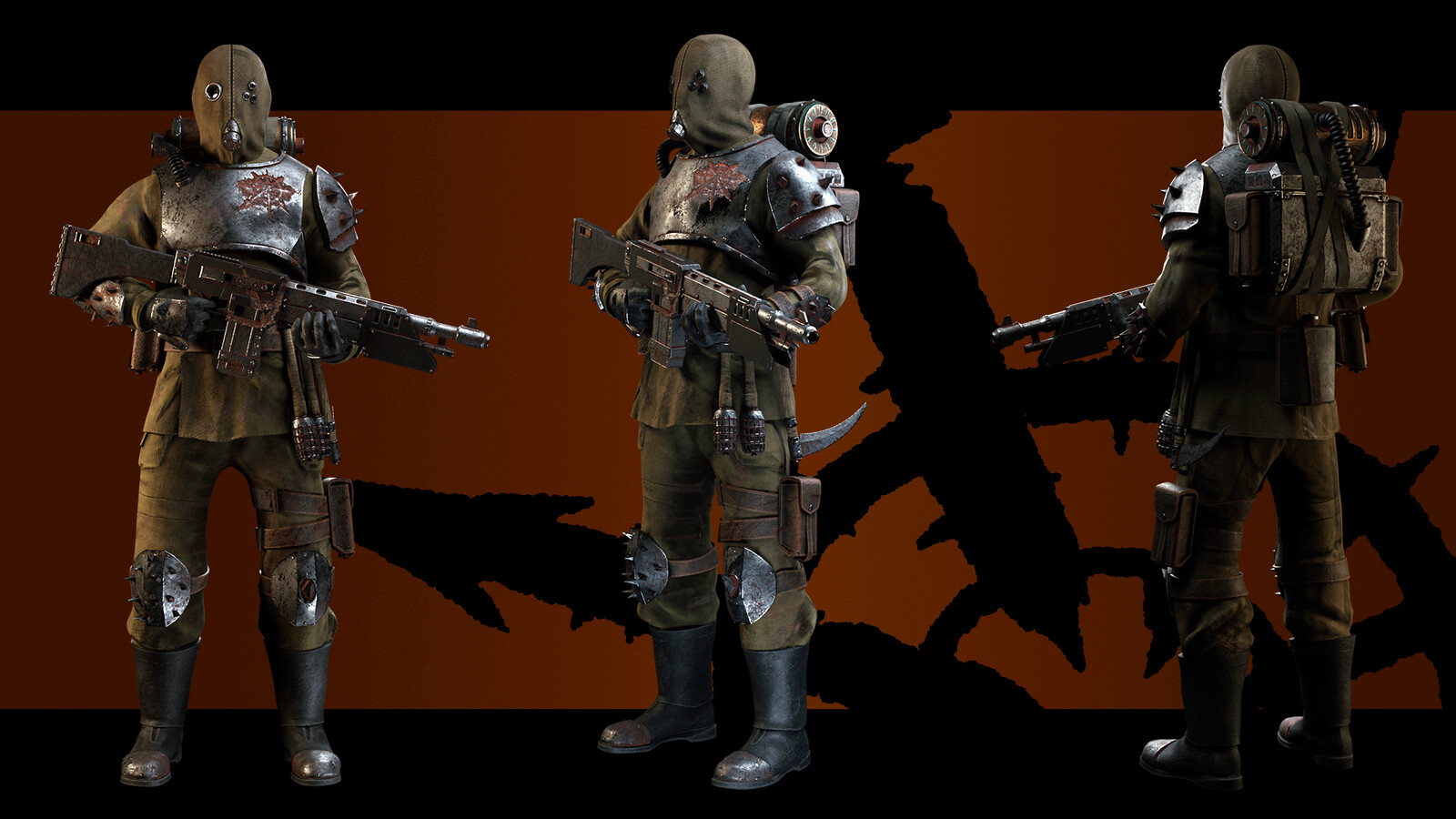 cybeck - 40k heretic trooper