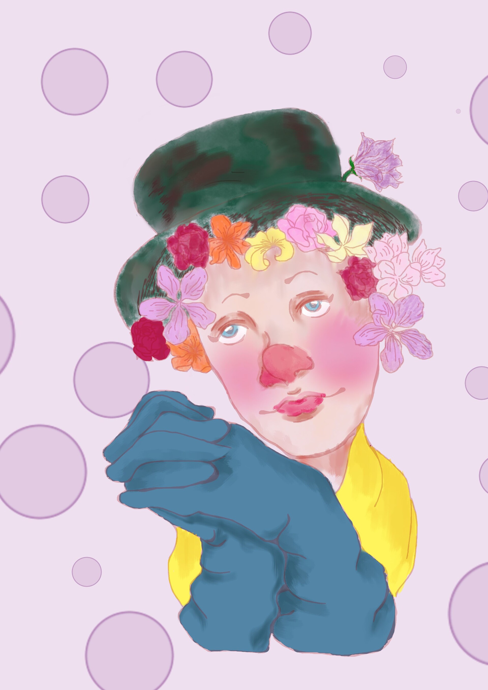 ArtStation - Flower Clown