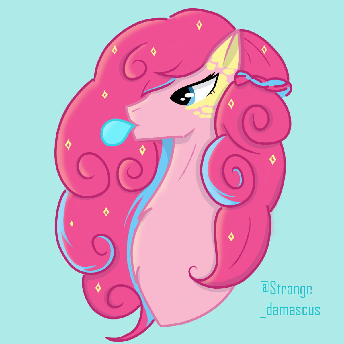 ArtStation - Pinkie Pie mlp my style
