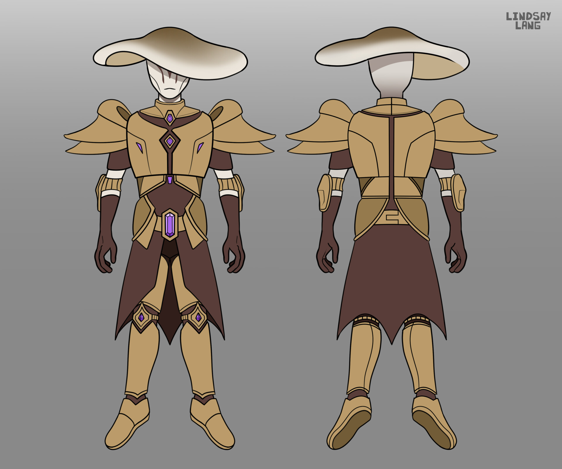 ArtStation - Fungi - The Twilight Cartographer (Character Design)