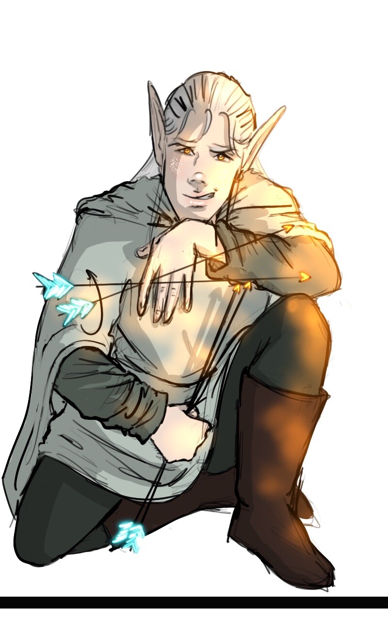 ArtStation - Hal sketch