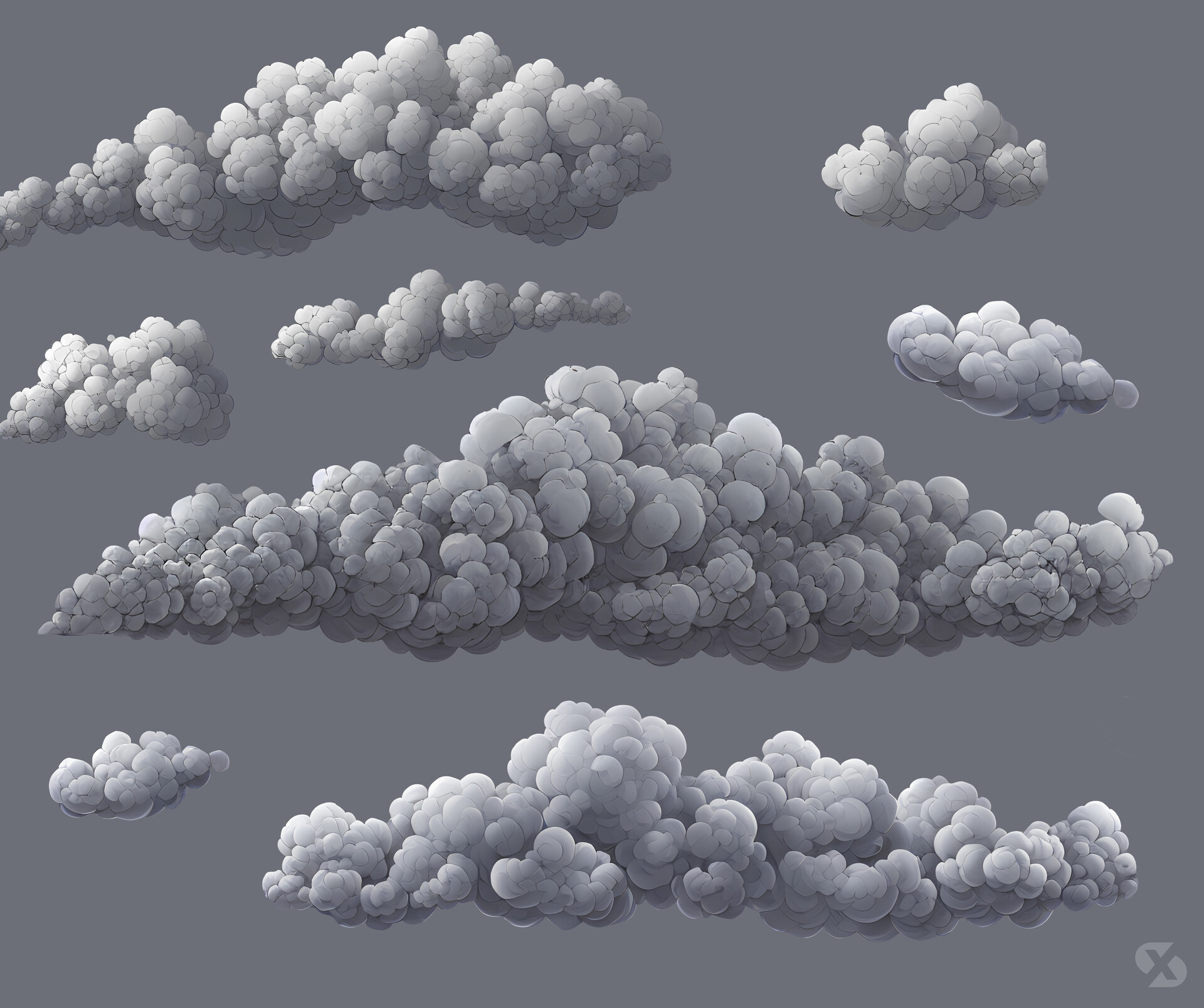 ArtStation - Cloud Study