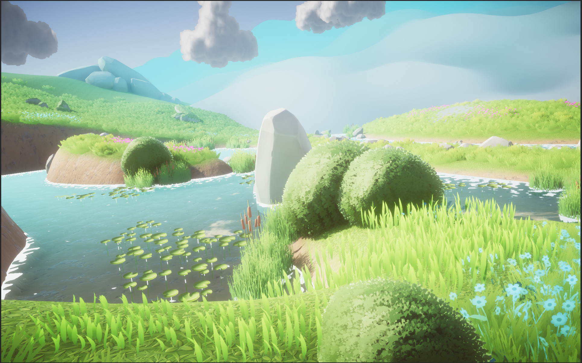 Yuanzhen Li - Unity Cloud/Water Toon Shader