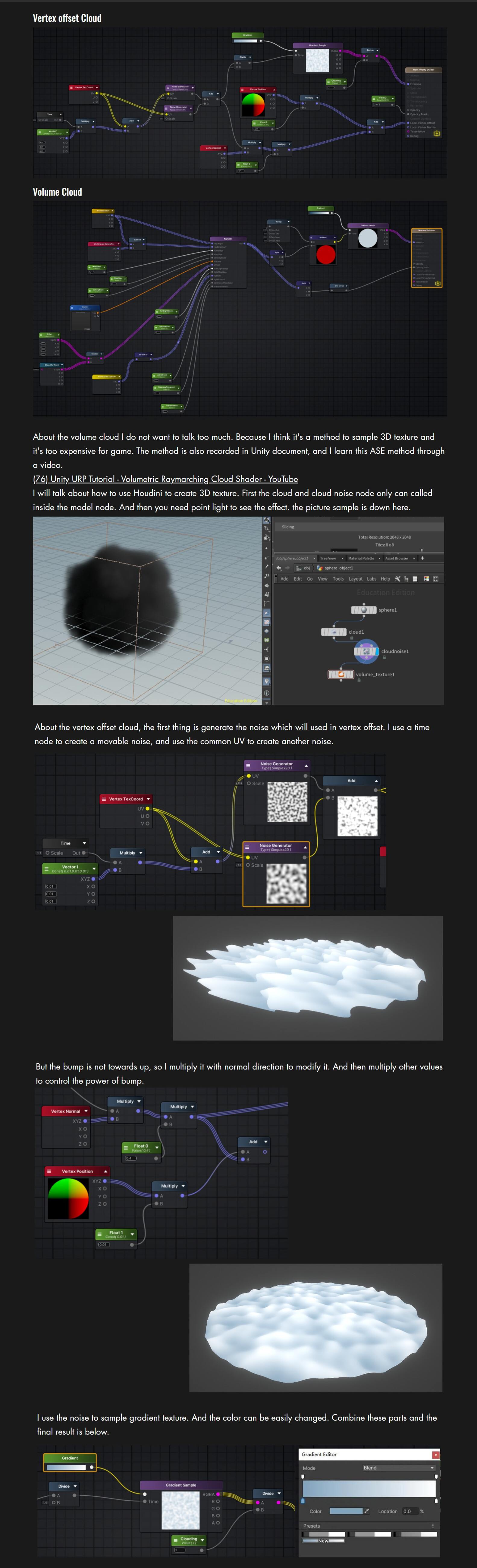 Yuanzhen Li - Unity Cloud/Water Toon Shader
