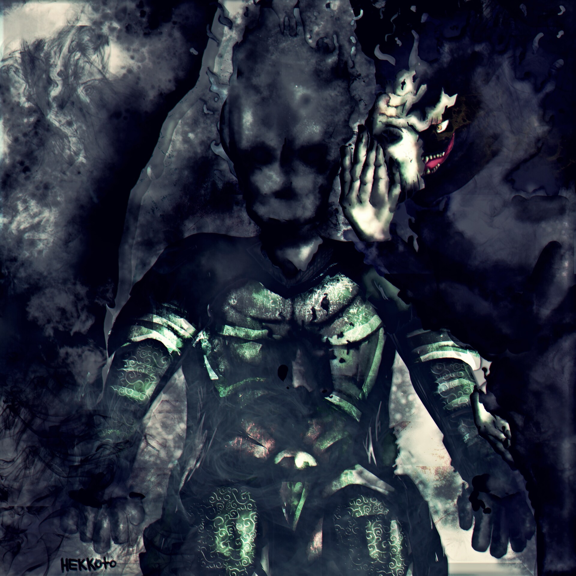 ArtStation - Shadow and throne commisison