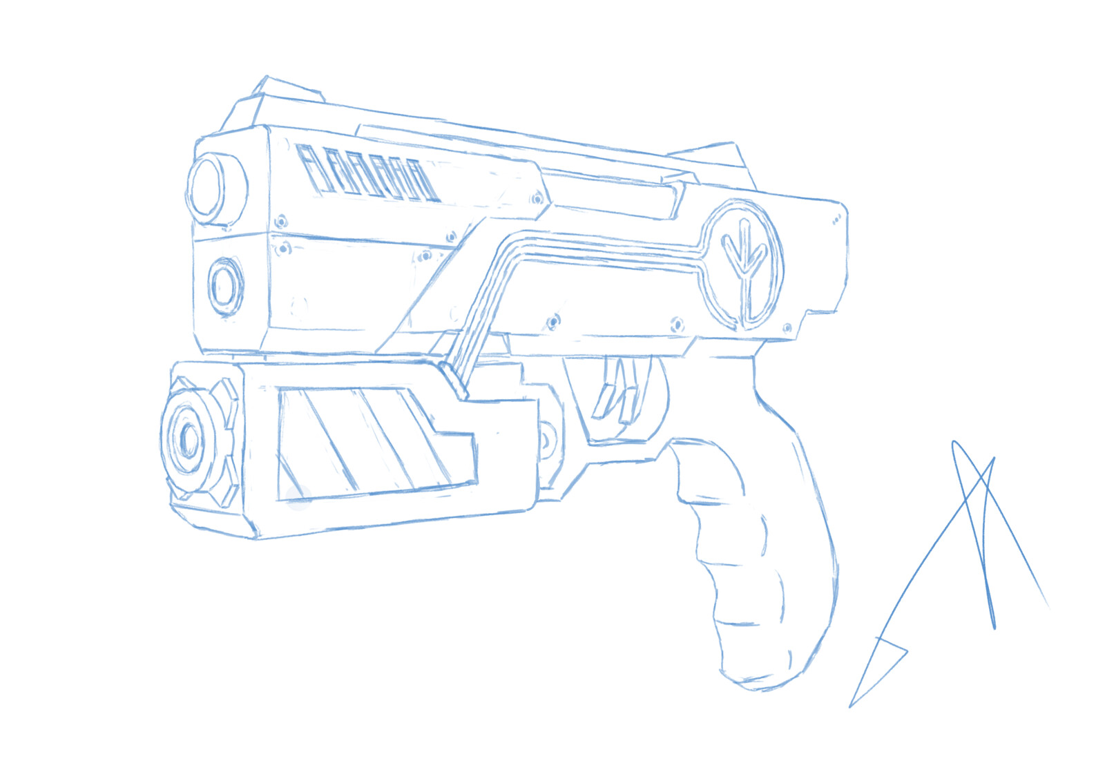 Daniel Dobos - Weapon Concept Art