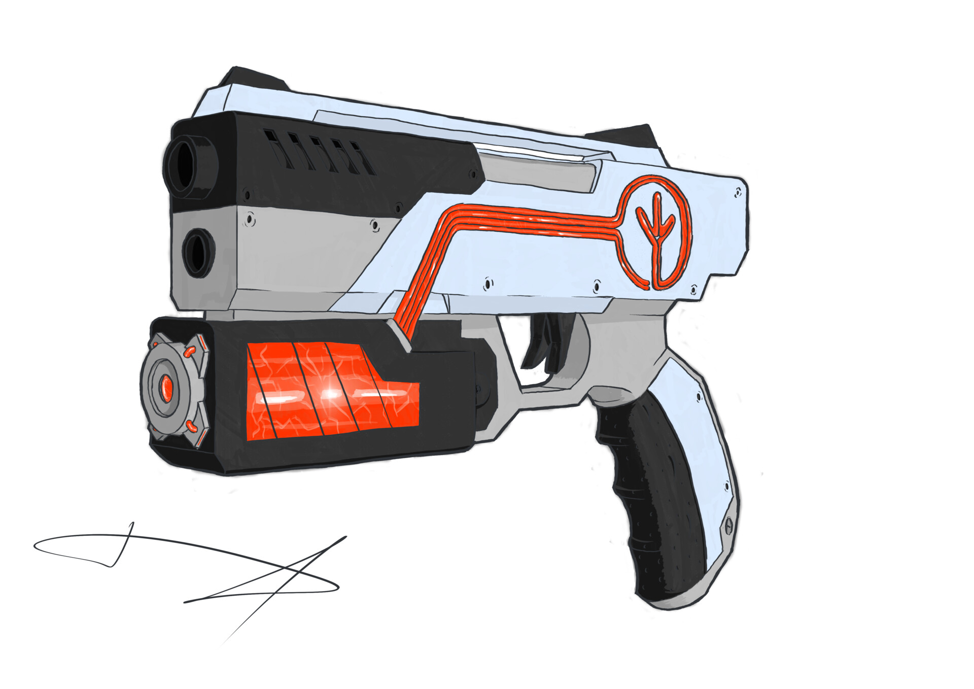 Daniel Dobos - Weapon Concept Art