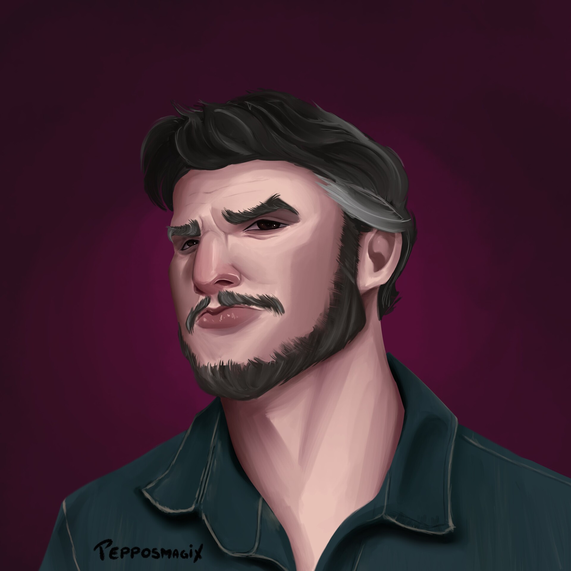 ArtStation - Joel Miller - Portrait Study