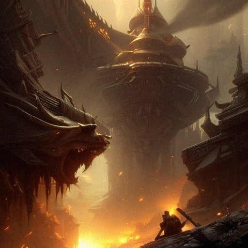 ArtStation - Conception of Futuristic Hell