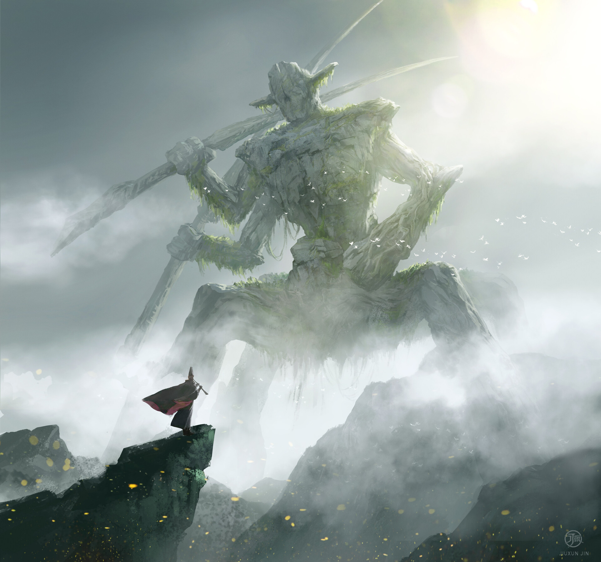 ArtStation - Mountain giant