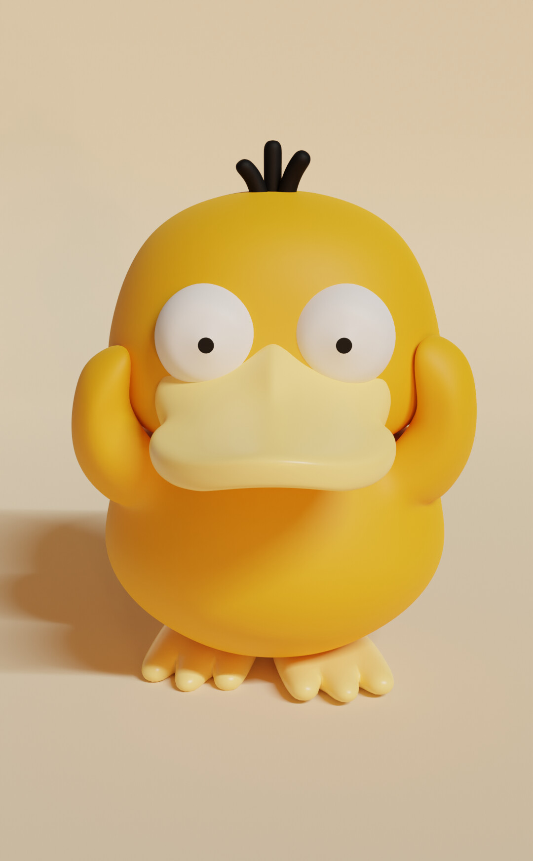 ArtStation - 3D Psyduck Fan Art