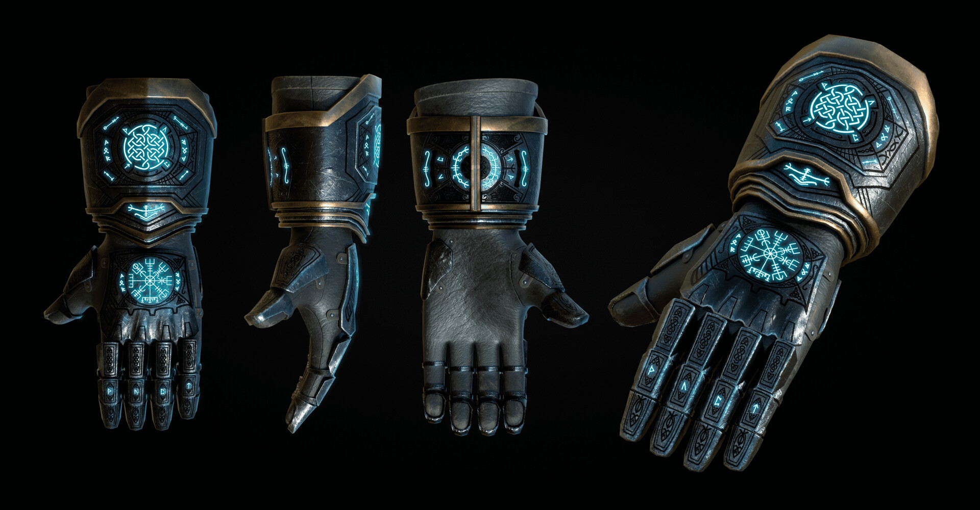 Francisco Hormazábal - Járnglófar - Thor's Gauntlets