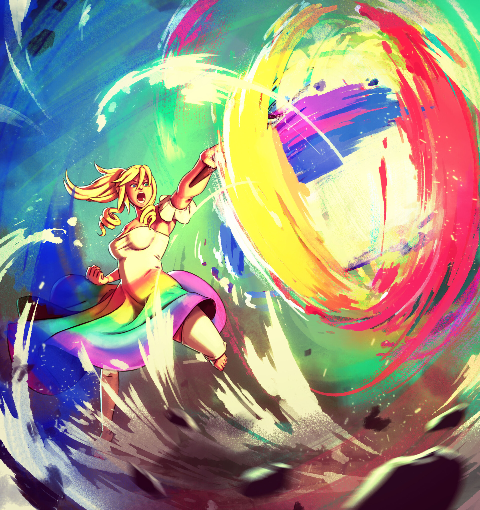 Tien Can - Valerie - Spine animation