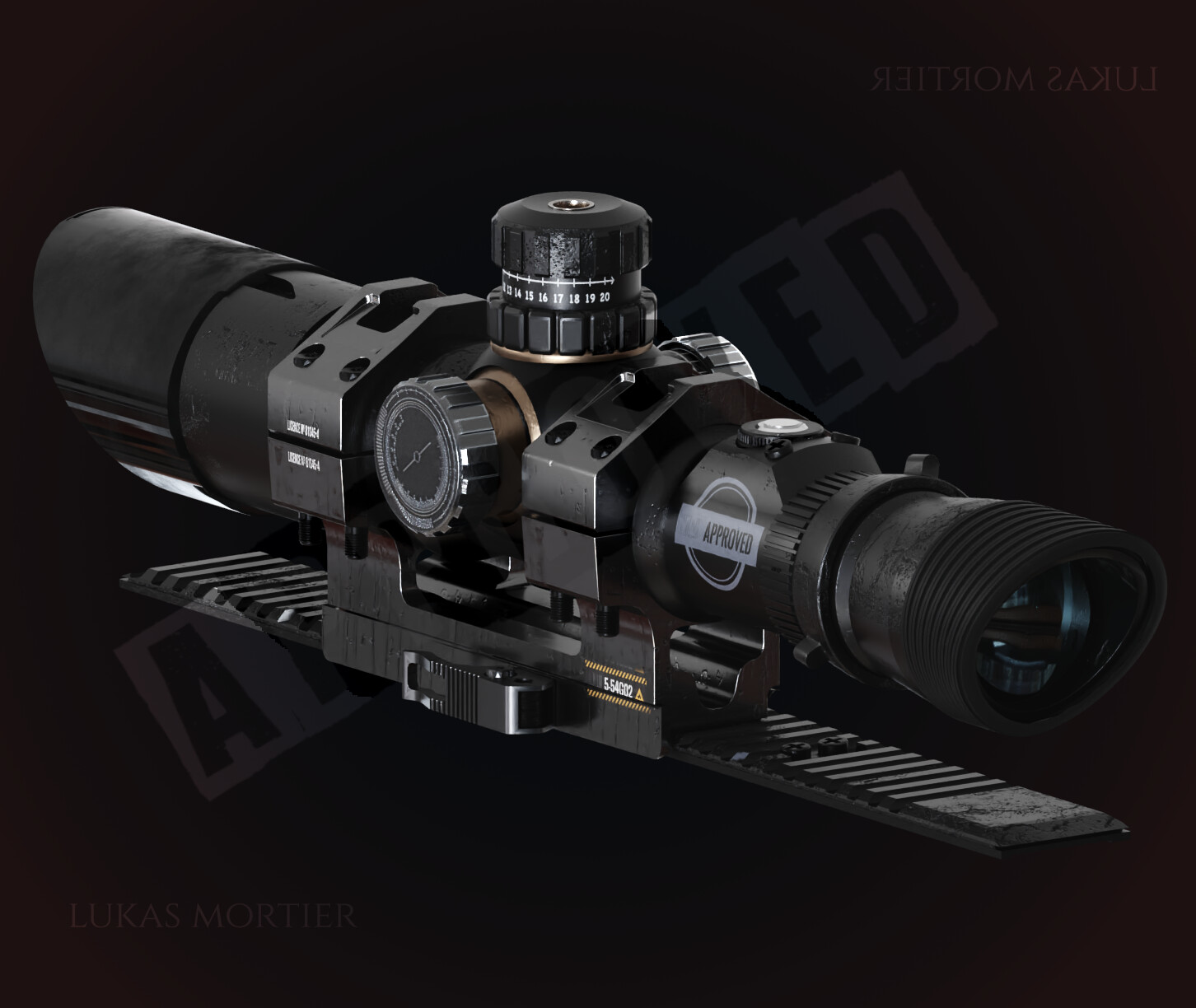 ArtStation - Attachment: Custom Sniper Scope