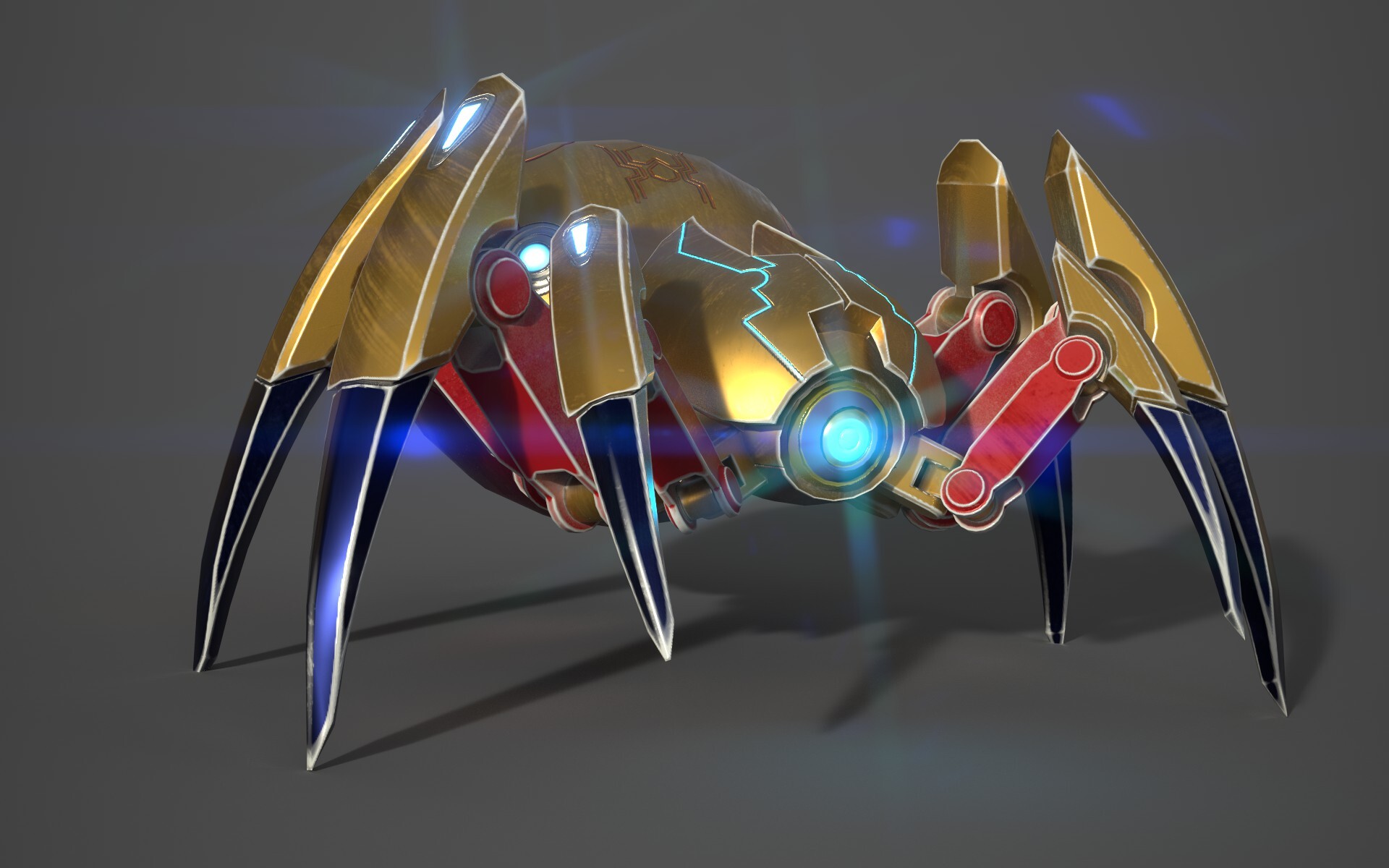 ArtStation - Spider robot