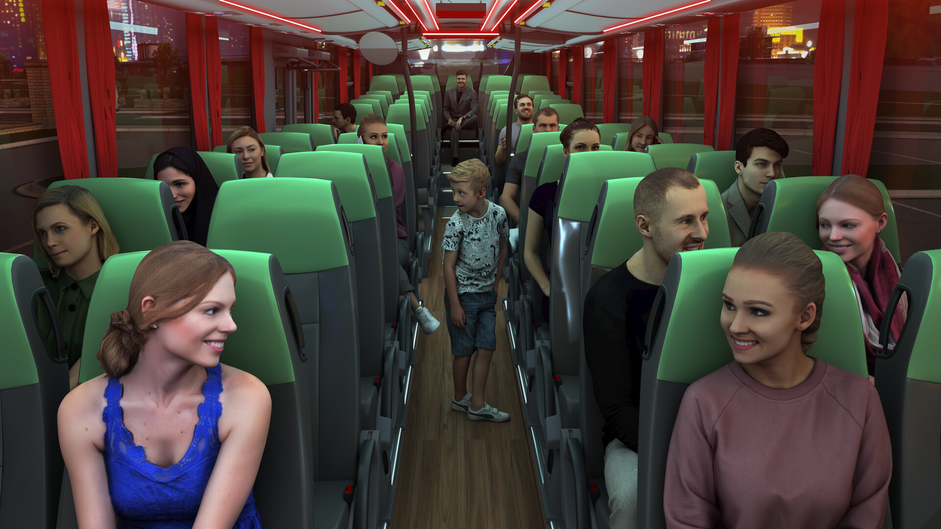 ArtStation - Bus Simulation