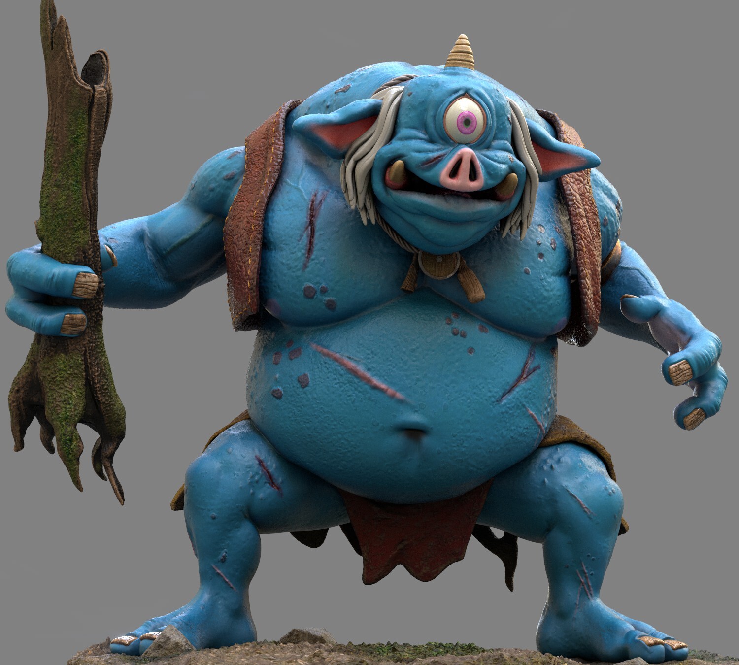 Ian Robinson - Hinox (BOTW - Fan Art)