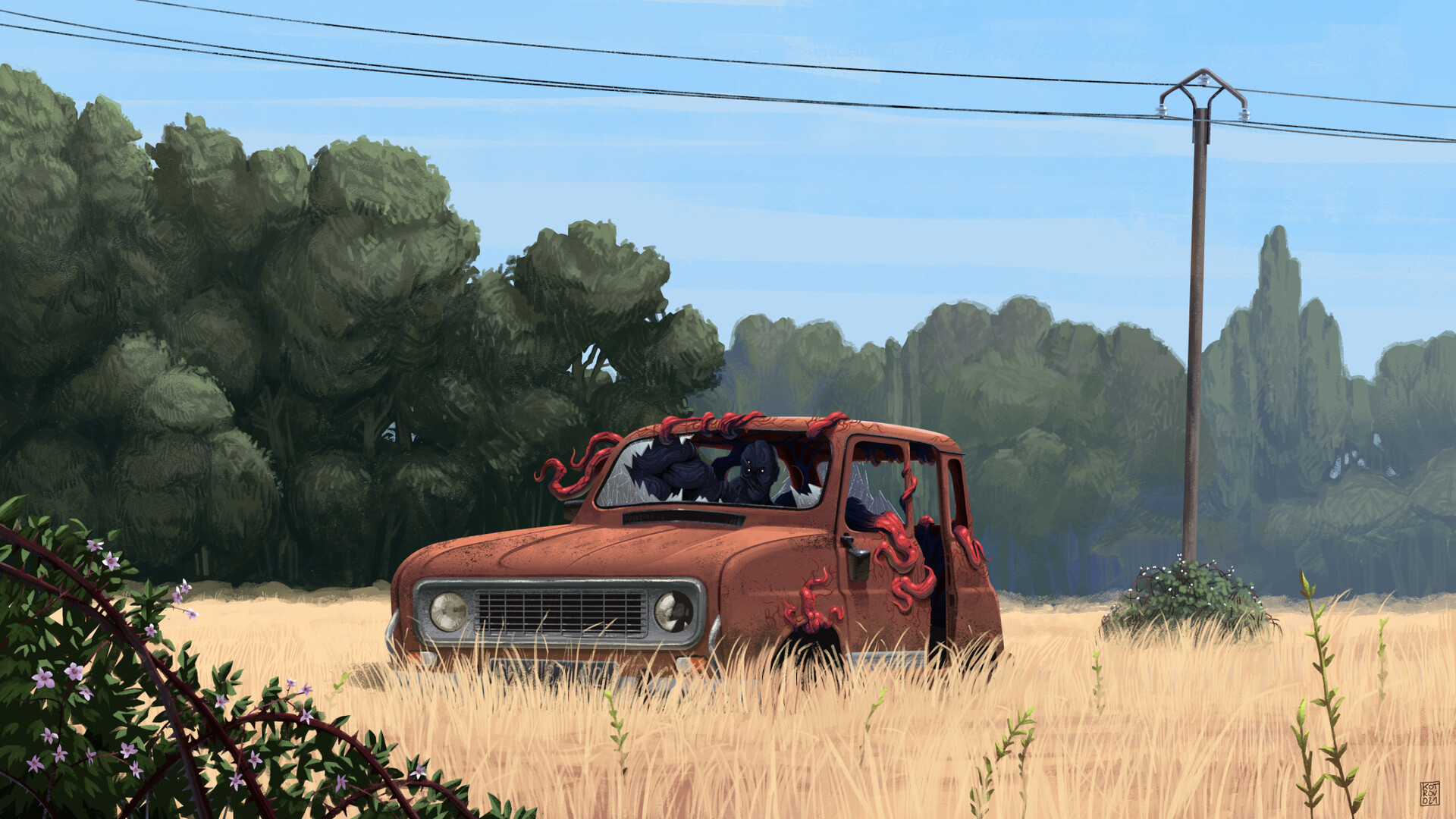 ArtStation - 4L abandonnée