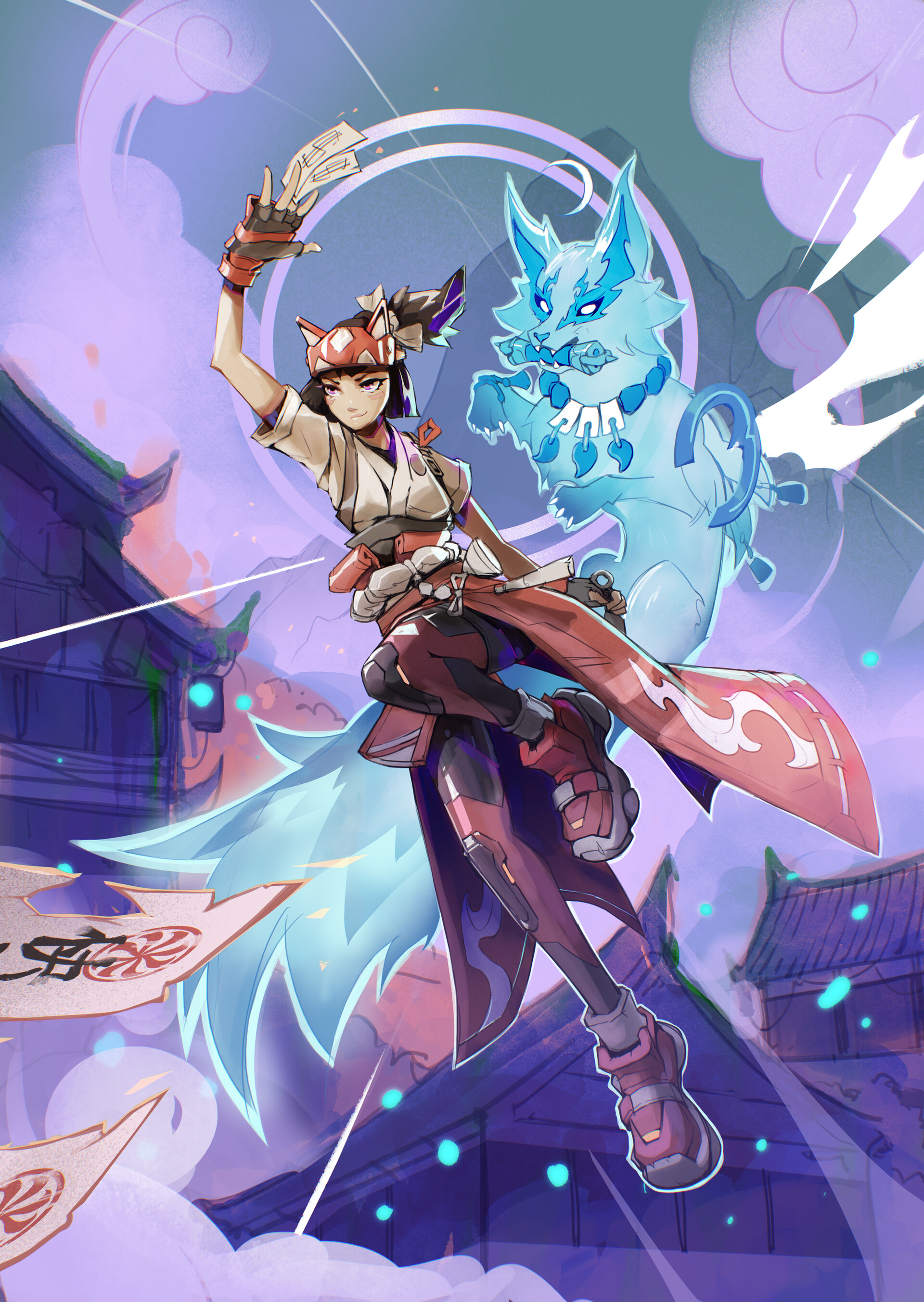 ArtStation - Kiriko Fanart Overwatch 2