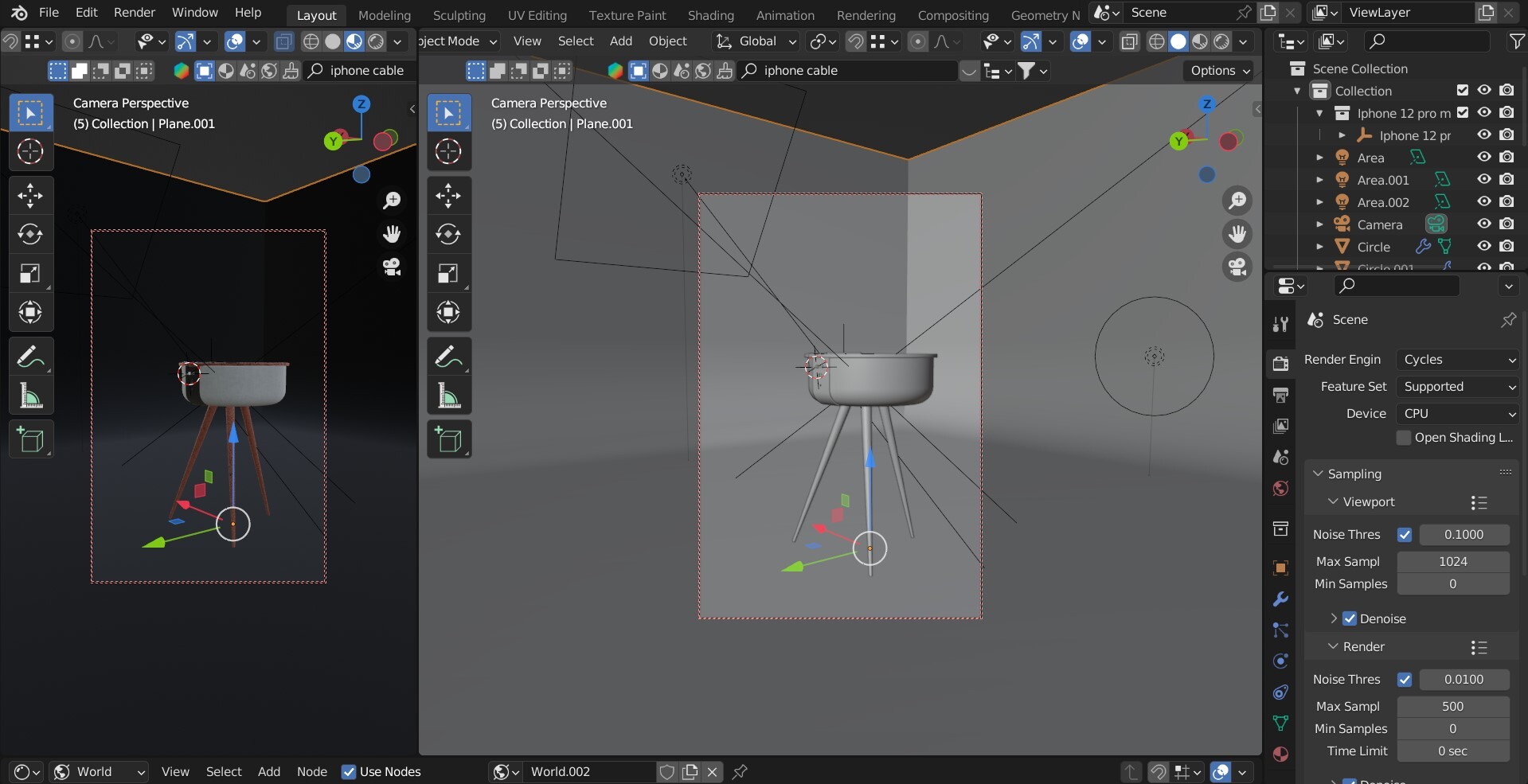 Feridun Sağ - The Side Table Render