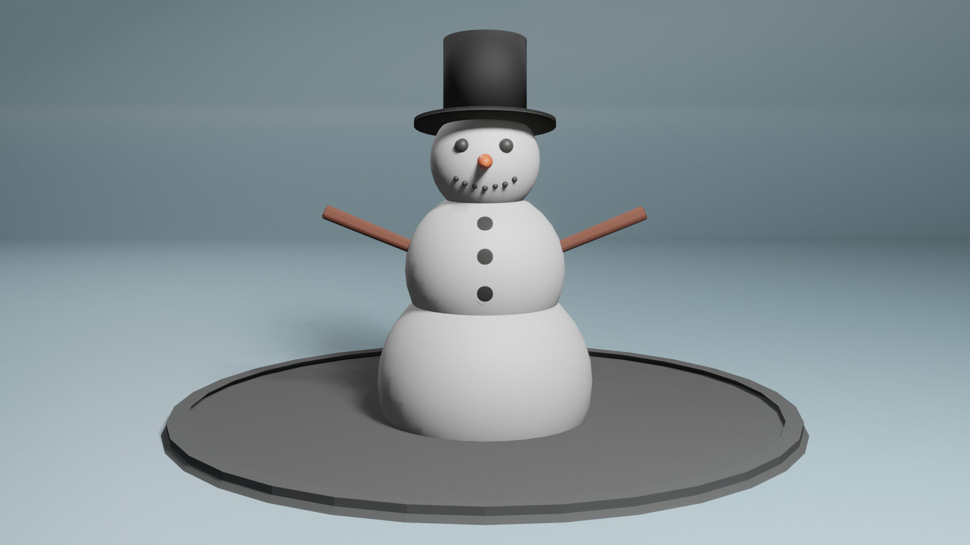 ArtStation - Simple Snowman