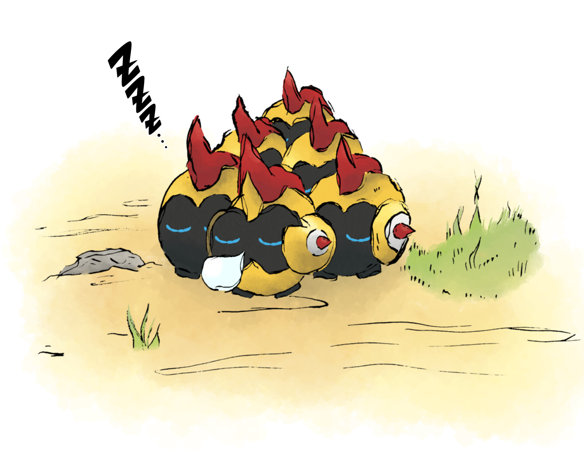 ArtStation - Sleeping Falinks