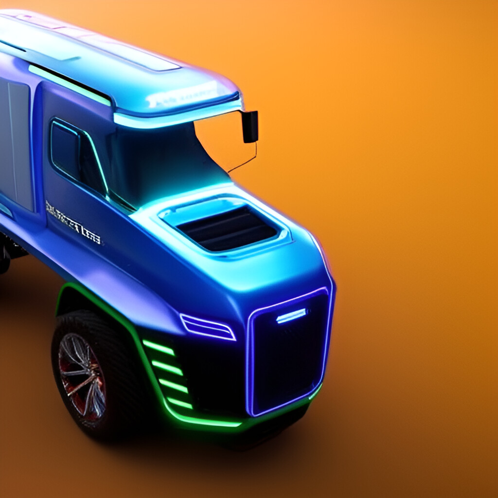 ArtStation - Futuristic truck