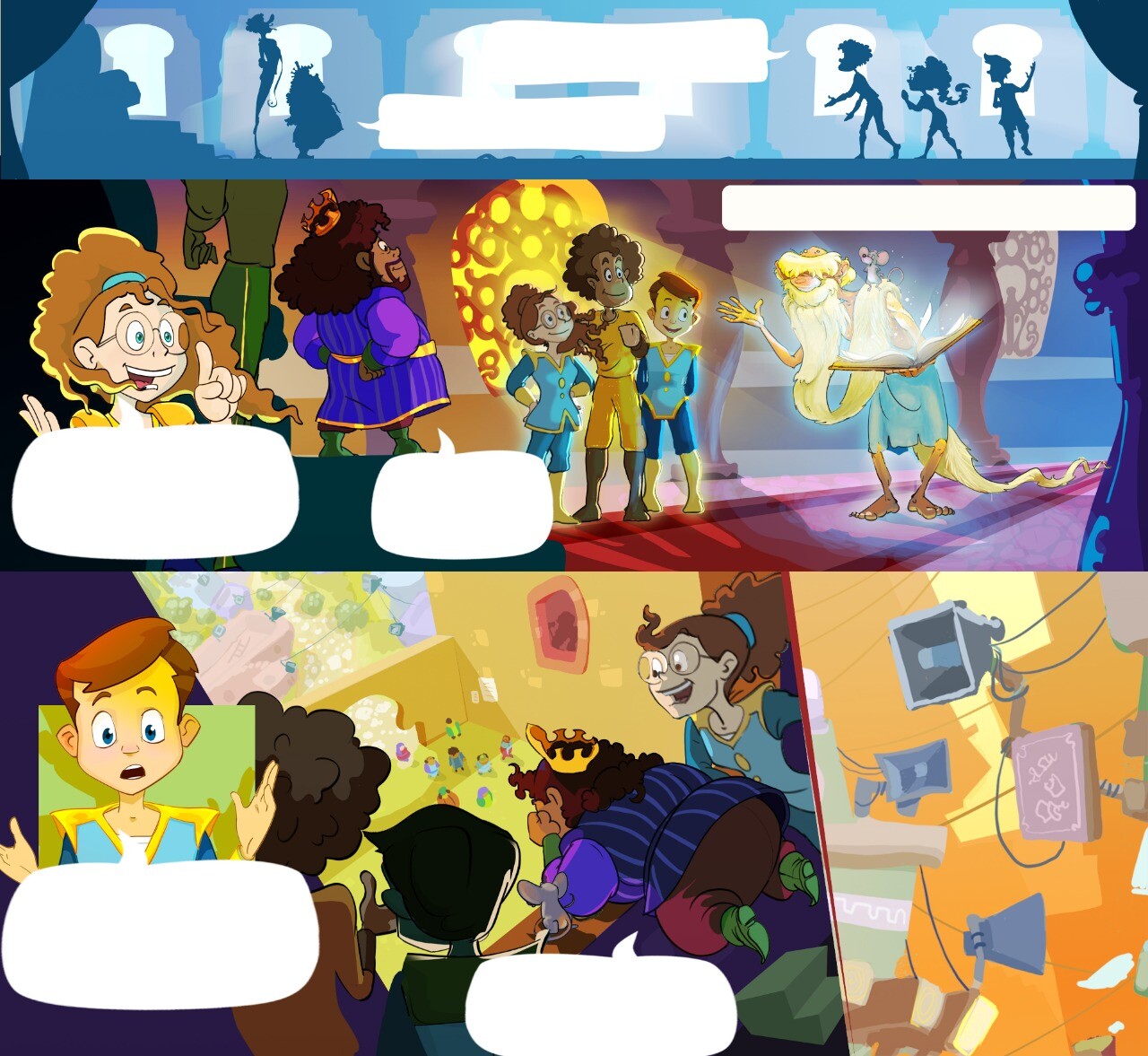 ArtStation - The floating city 02 comic