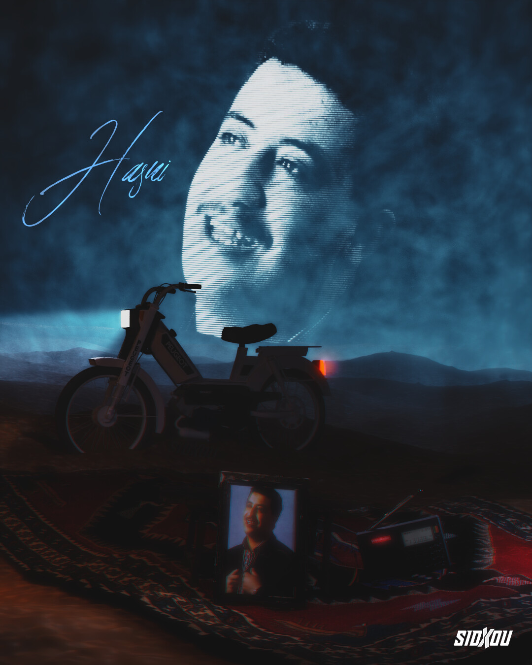 Sidxou - Cheb Hasni [3D VISUAL]