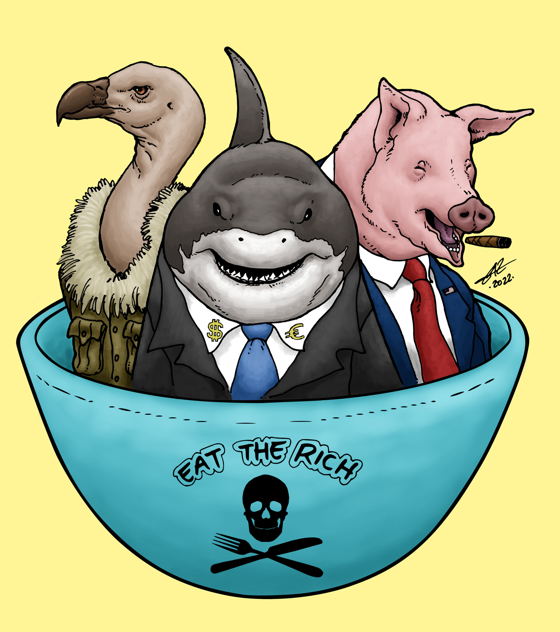 ArtStation - Eat The Rich!