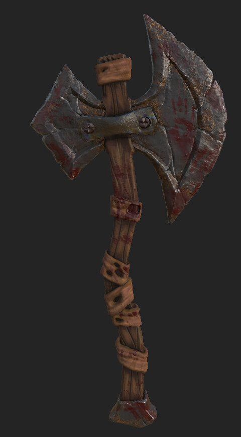 ArtStation - Axe for the moster