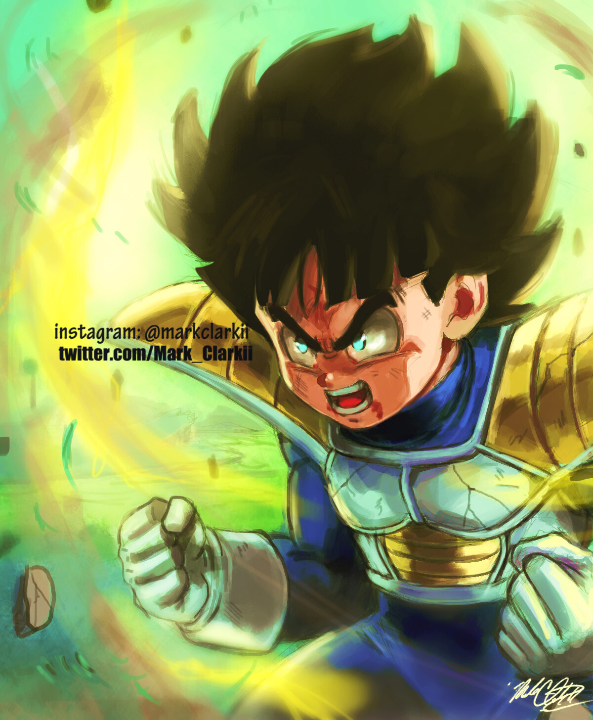 ArtStation - Gohan- you will pay for this frieza