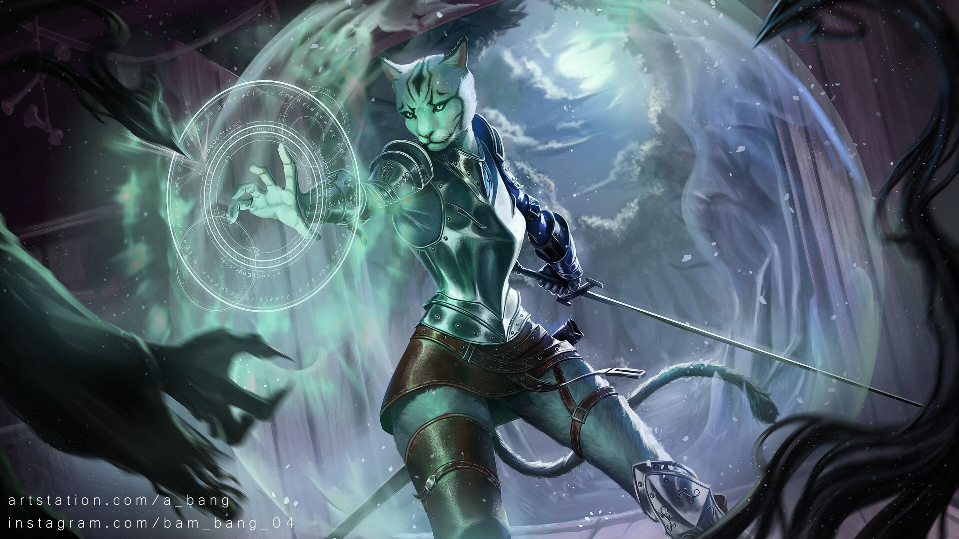 ArtStation - Magic Cat