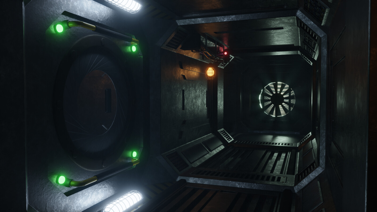 Karl Robert Graham Shackleton - Alien Isolation inspired Air Vent Scene