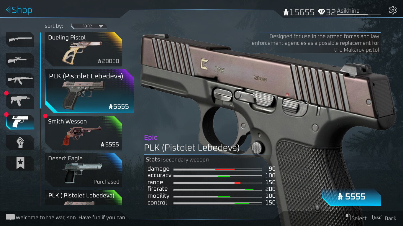 Weapon Shop Steam :: Zula Europe :: New Weapons Added To The Shop!