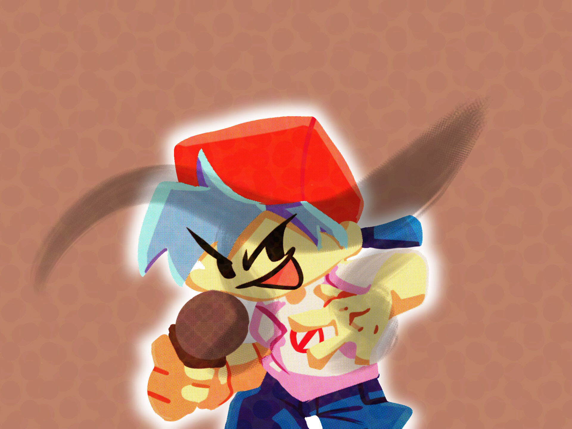 ArtStation - Fan art de BF dans Friday Night Funkin'