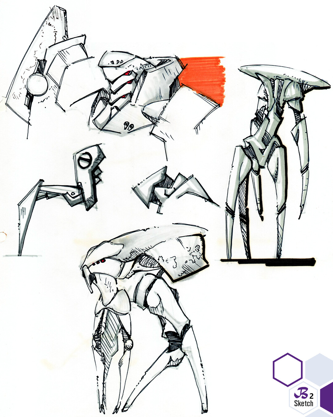 ArtStation - Alien Mech