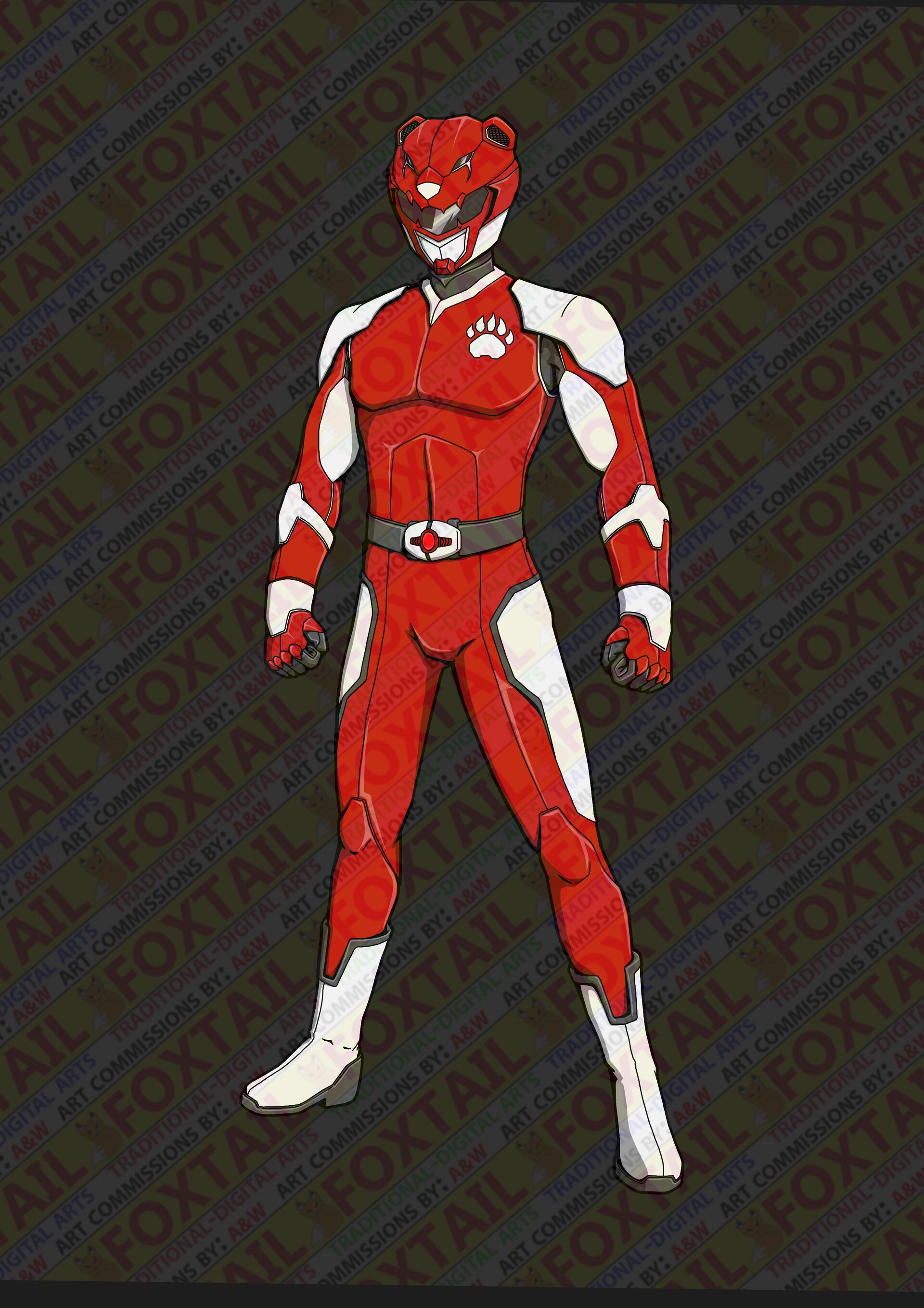 ArtStation - Red Ranger