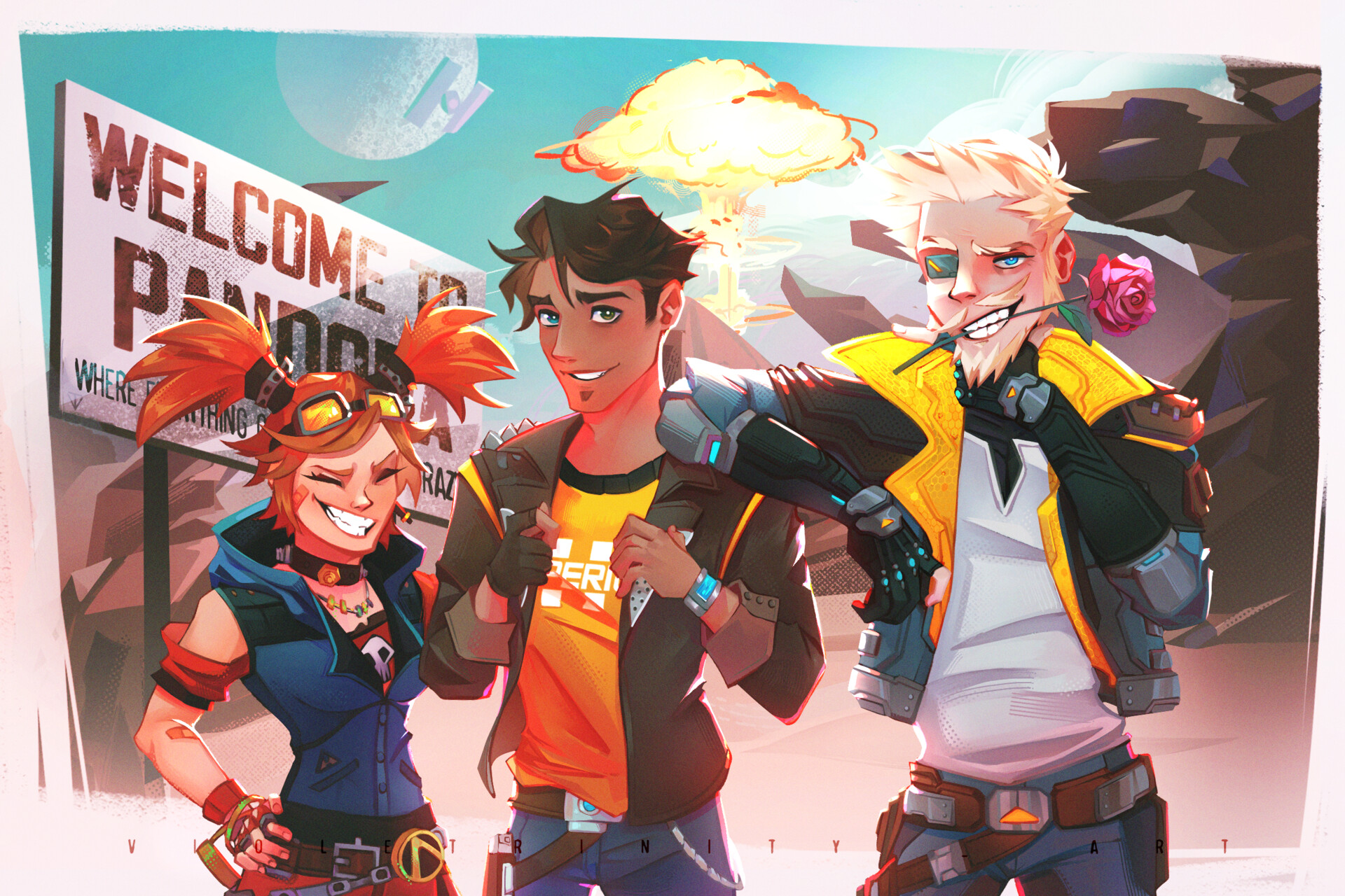 ArtStation - Borderlands Vault Hunters