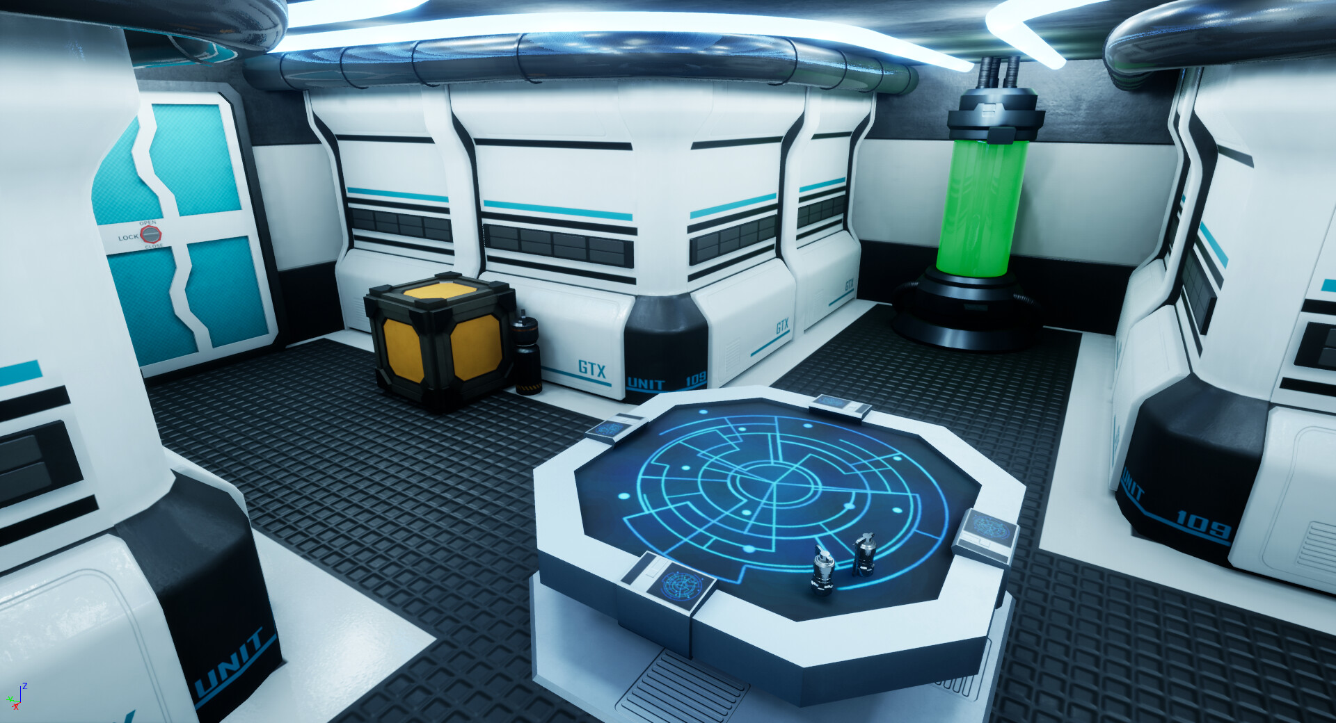 ArtStation - Scientific Corridor