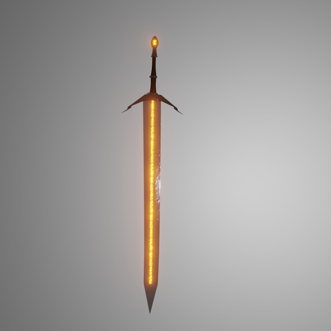 ArtStation - Medieval Sword
