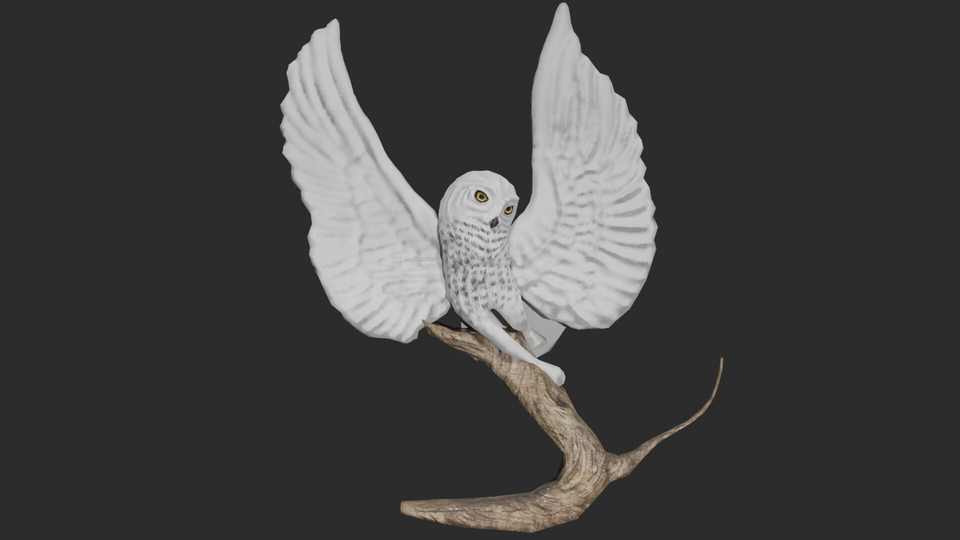 ArtStation - Owl Statue