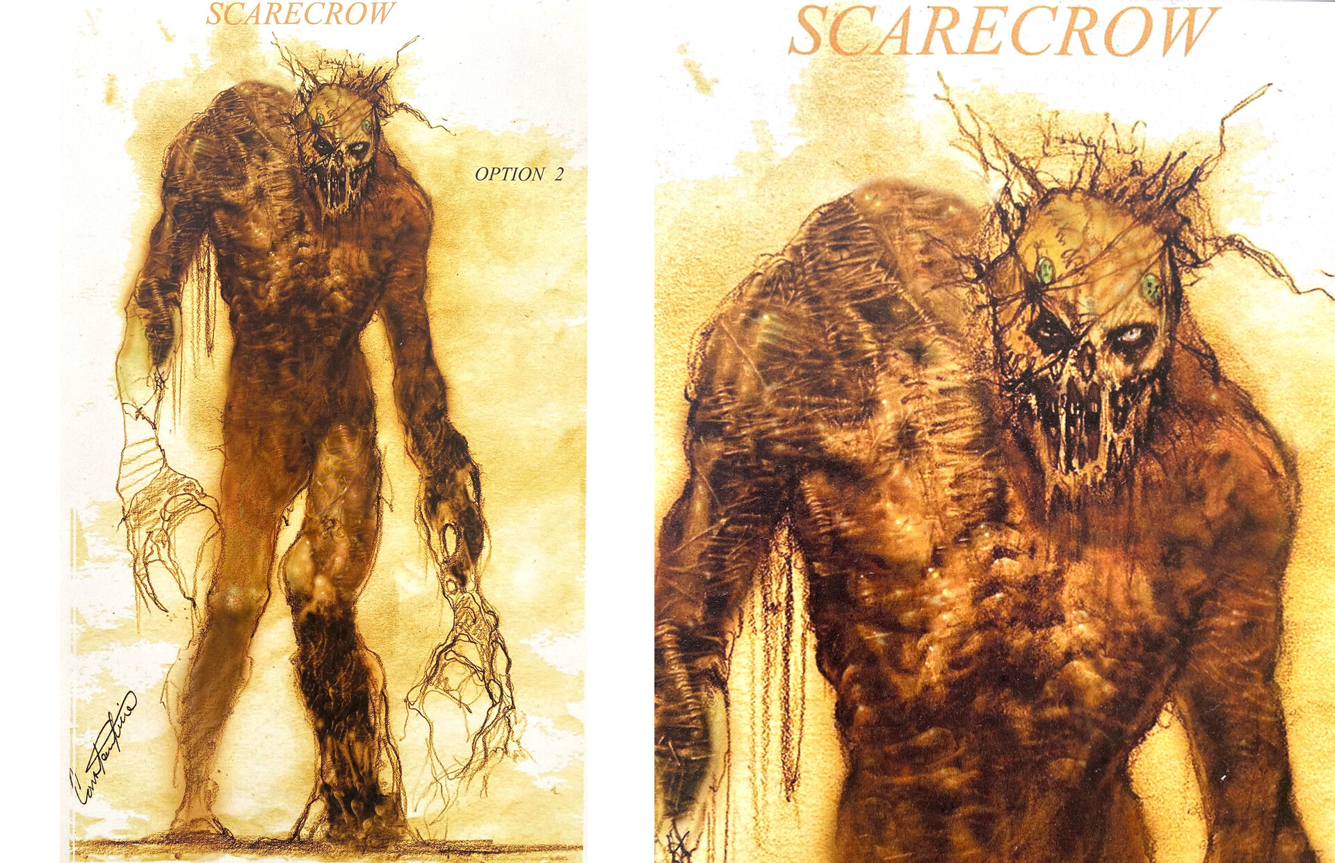 Iconic Design Studio - Scarecrow makeup designs
