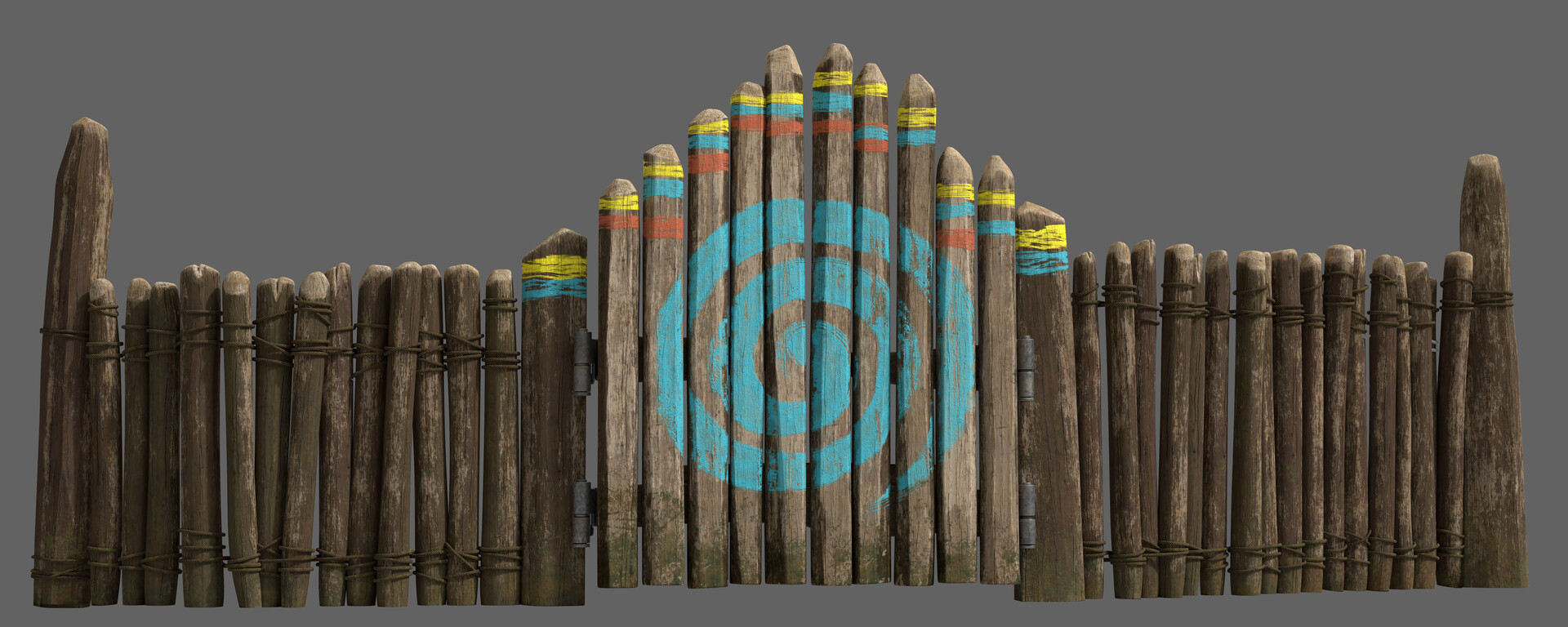 ArtStation - Urfin Juse 2. Props shading, texturing. Morrani Gate