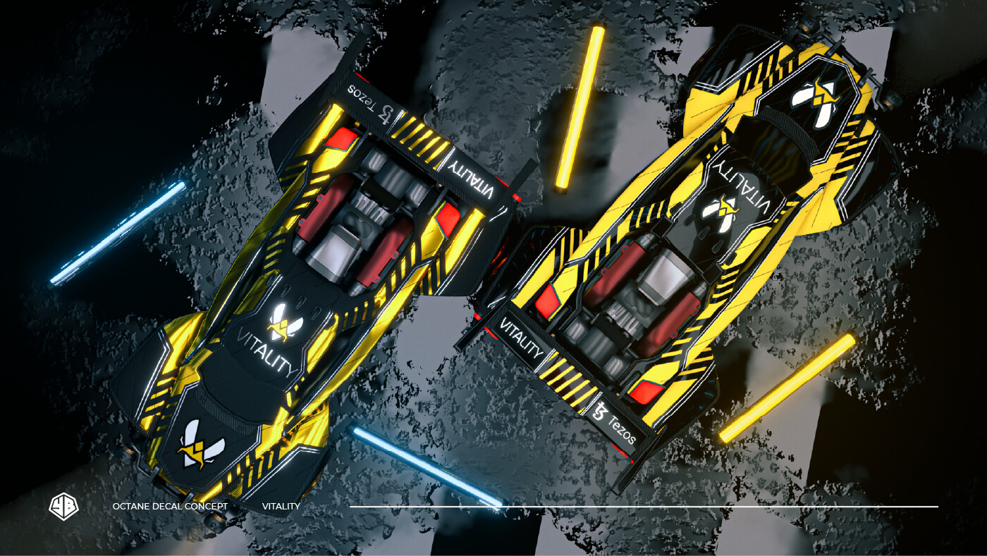 Younes A. - TEAM VITALITY | RLCS Decal concept