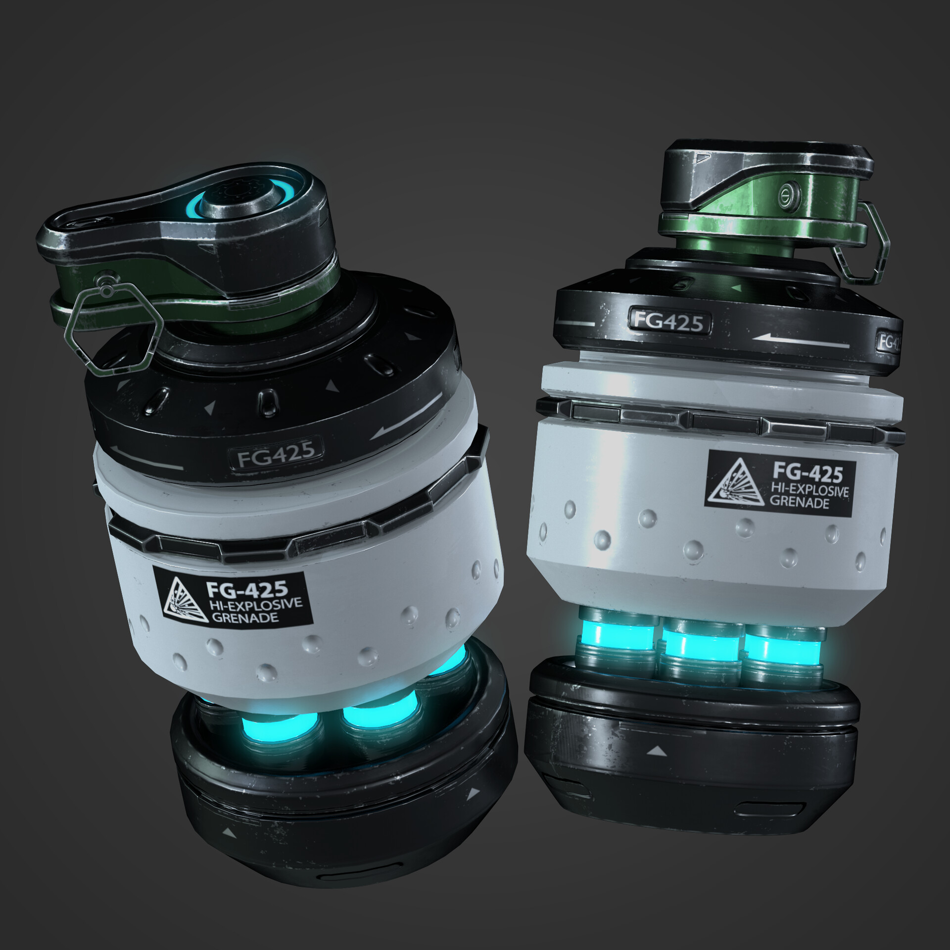 ArtStation - Scifi-Grenade