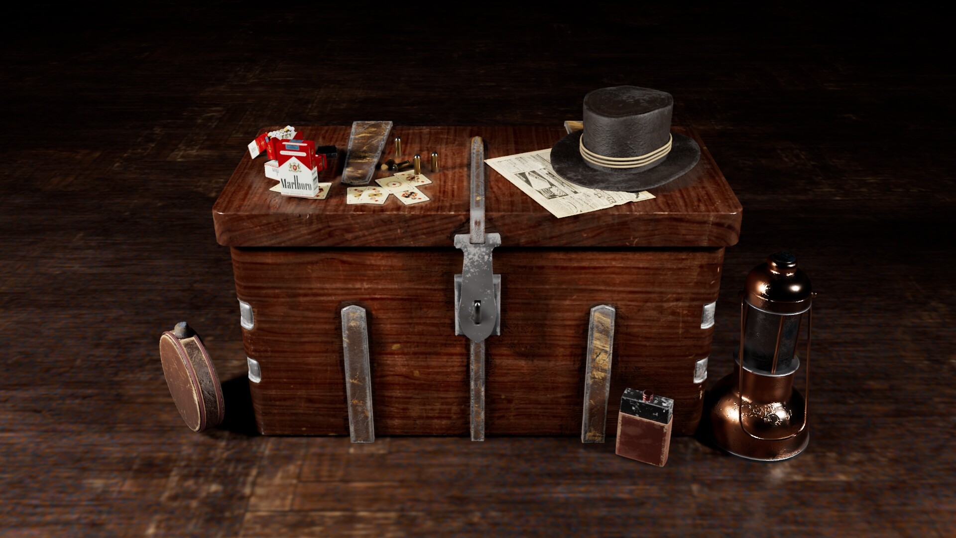 ArtStation - Inventory Box 3d Concept Art