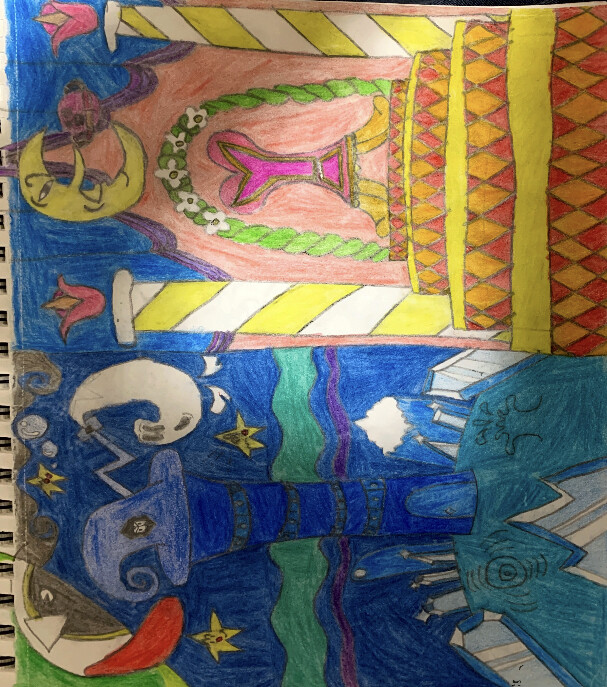 ArtStation - Ice Field Wizard Palace and Throne Room