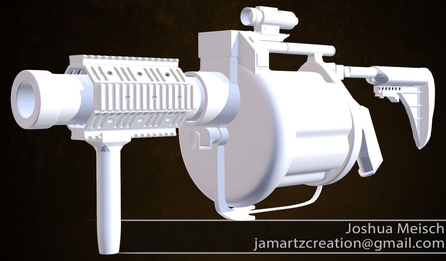 Joshua Meisch - Milkor M32A1 Grenade Launcher(Project Breakdown)