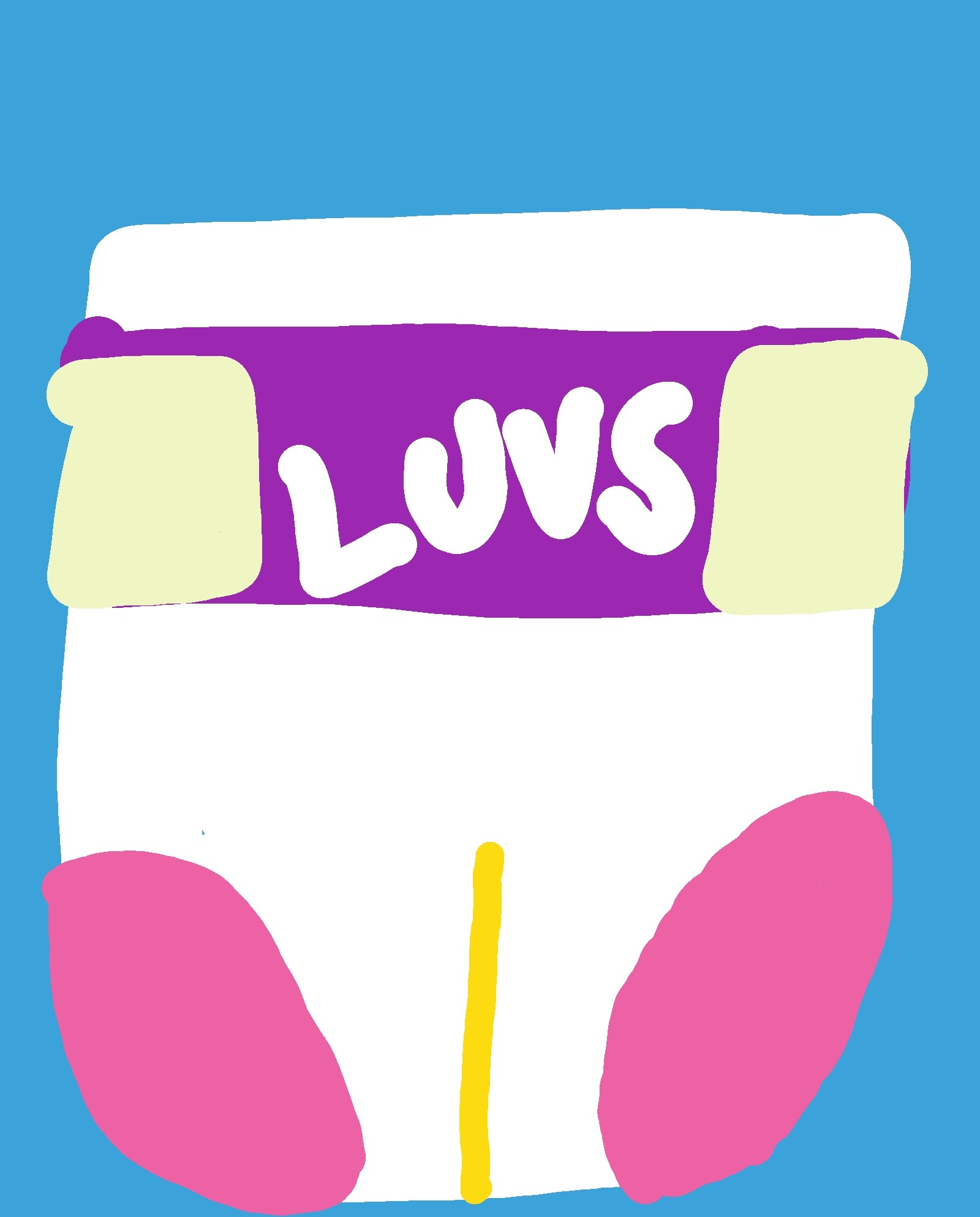 ArtStation - Luvs Baby Diaper art